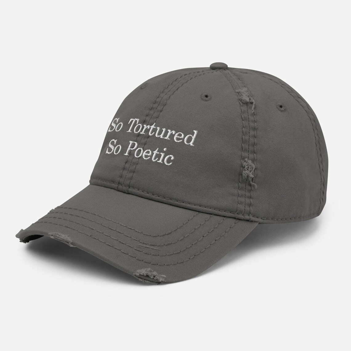 Distressed Tortured Poet Hat TS Inspired - Etsy