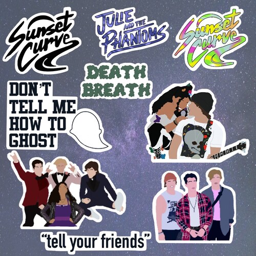 Julie and the Phantoms Vinyl Stickers - Etsy