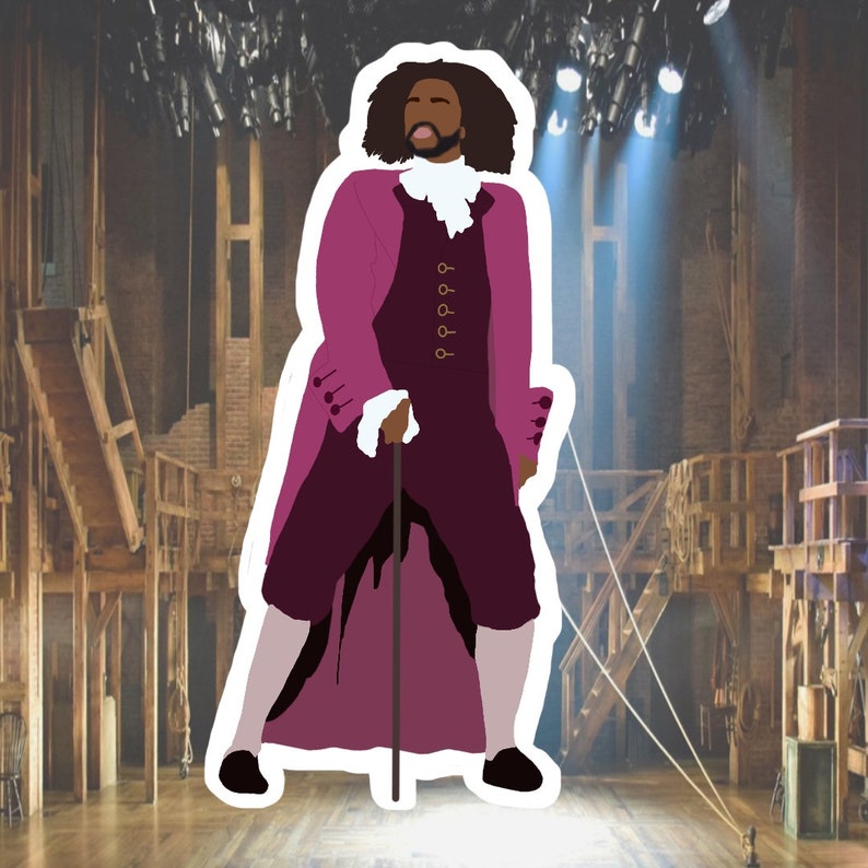 Hamilton Vinyl Stickers - Etsy