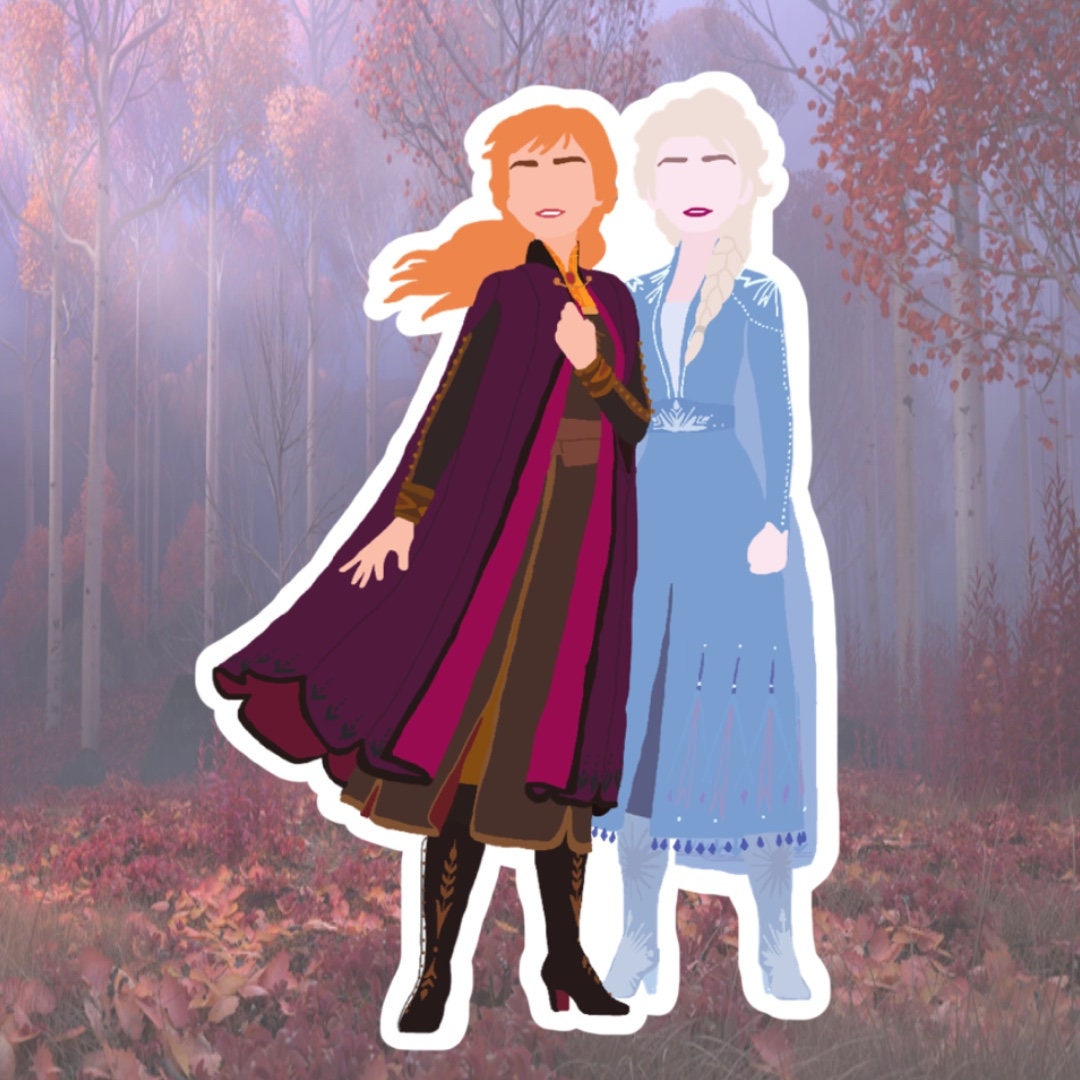 Frozen 2 Vinyl Stickers - Etsy