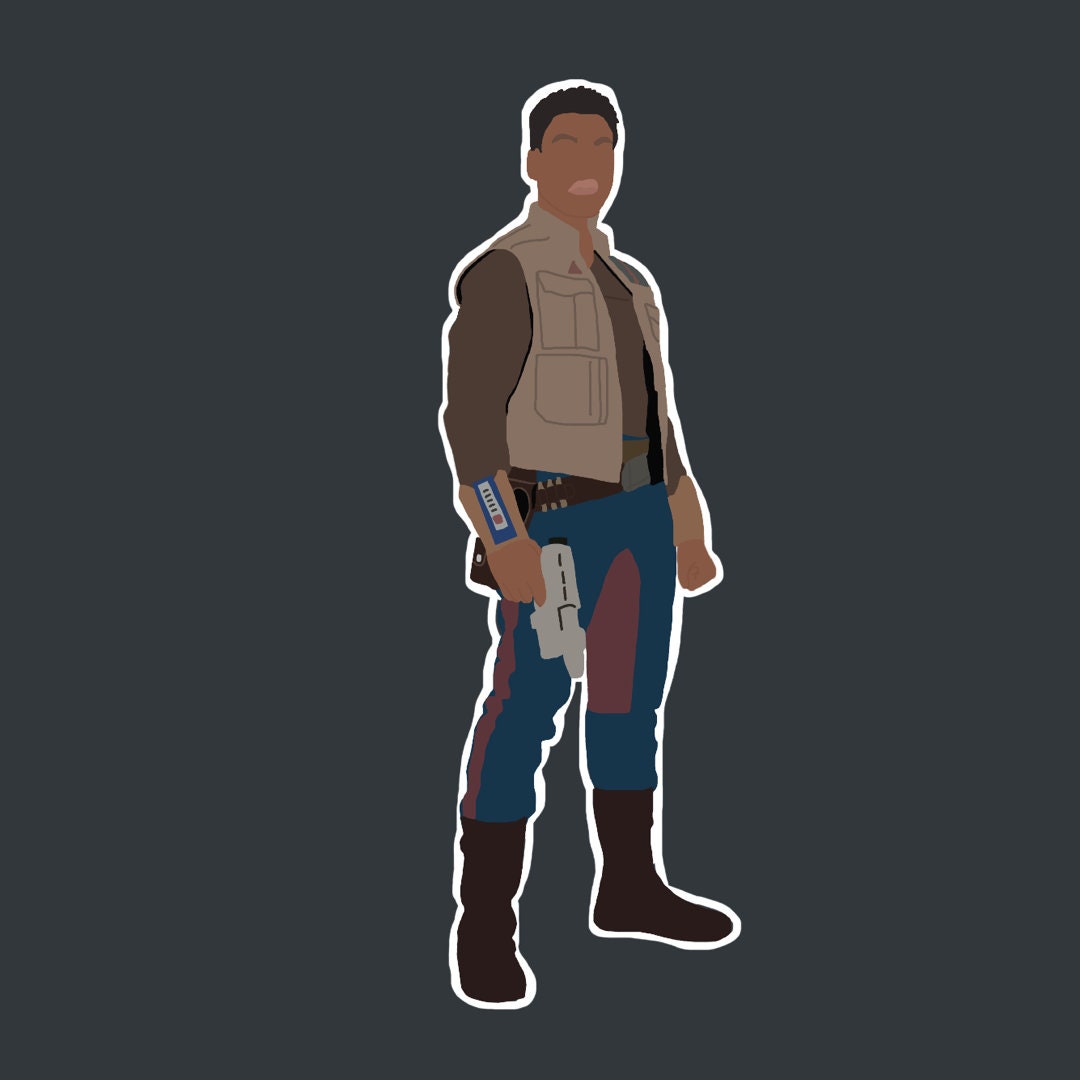 Men of Star Wars Vinyl Stickers Sequel Trilogy | Etsy