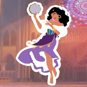Unofficial Disney Princesses Vinyl Stickers - Etsy