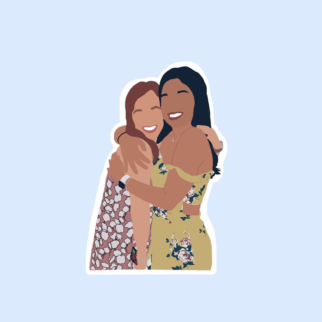 Custom Illustration/drawing Sticker - Etsy