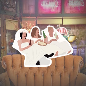 FRIENDS Vinyl Stickers - Etsy