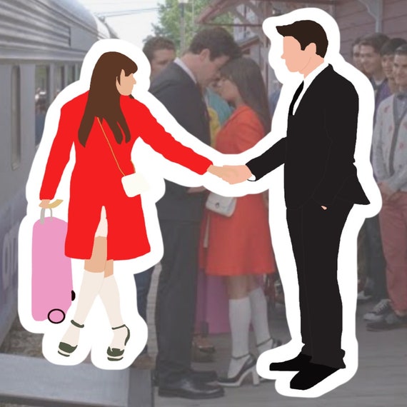 Rachel & Finn Glee Season 3 Vinyl Sticker - Etsy