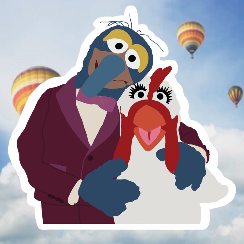Muppets Vinyl Stickers - Etsy