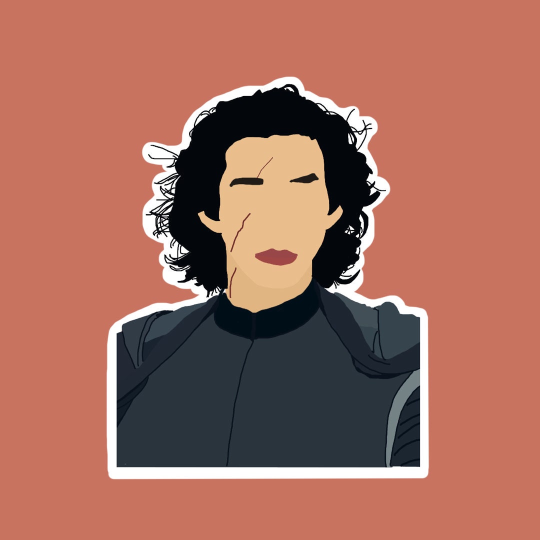 Men of Star Wars Vinyl Stickers Sequel Trilogy | Etsy