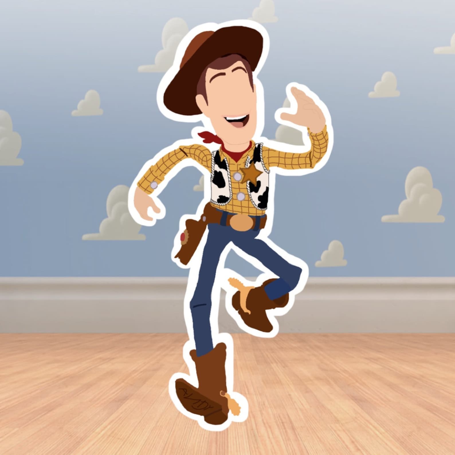 Toy Story Vinyl Stickers - Etsy