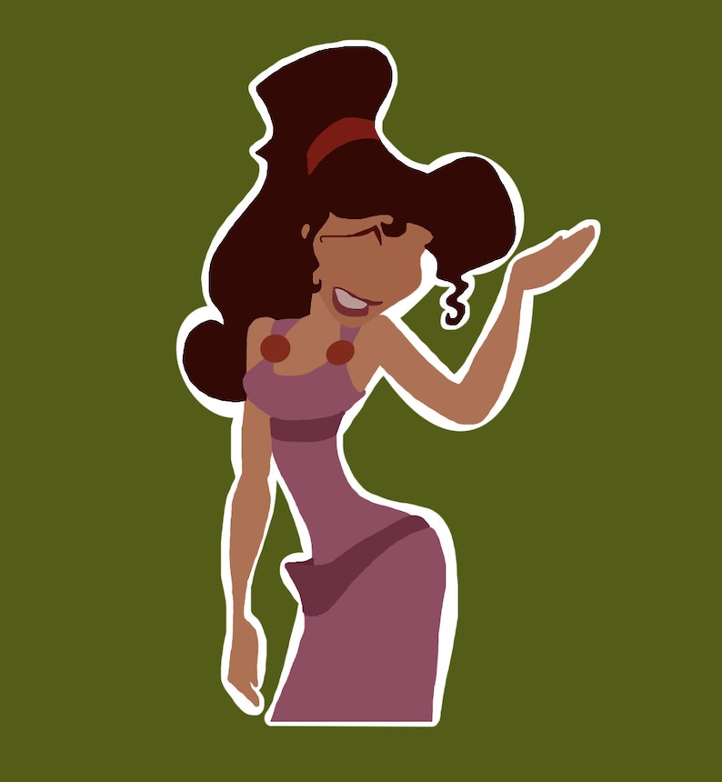 Unofficial Disney Princesses Vinyl Stickers | Etsy