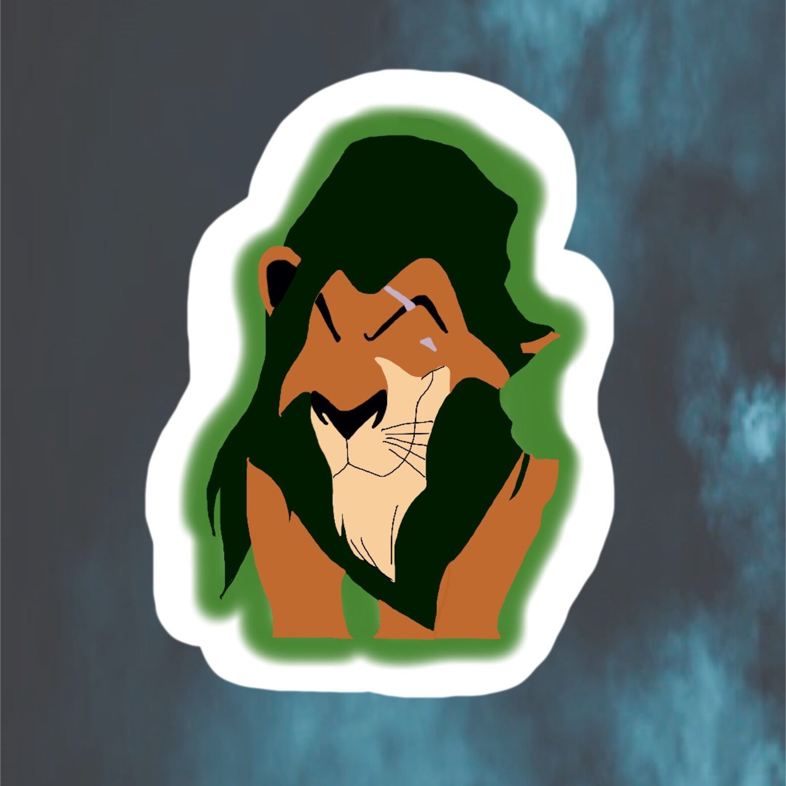 Disney Villains Vinyl Stickers | Etsy
