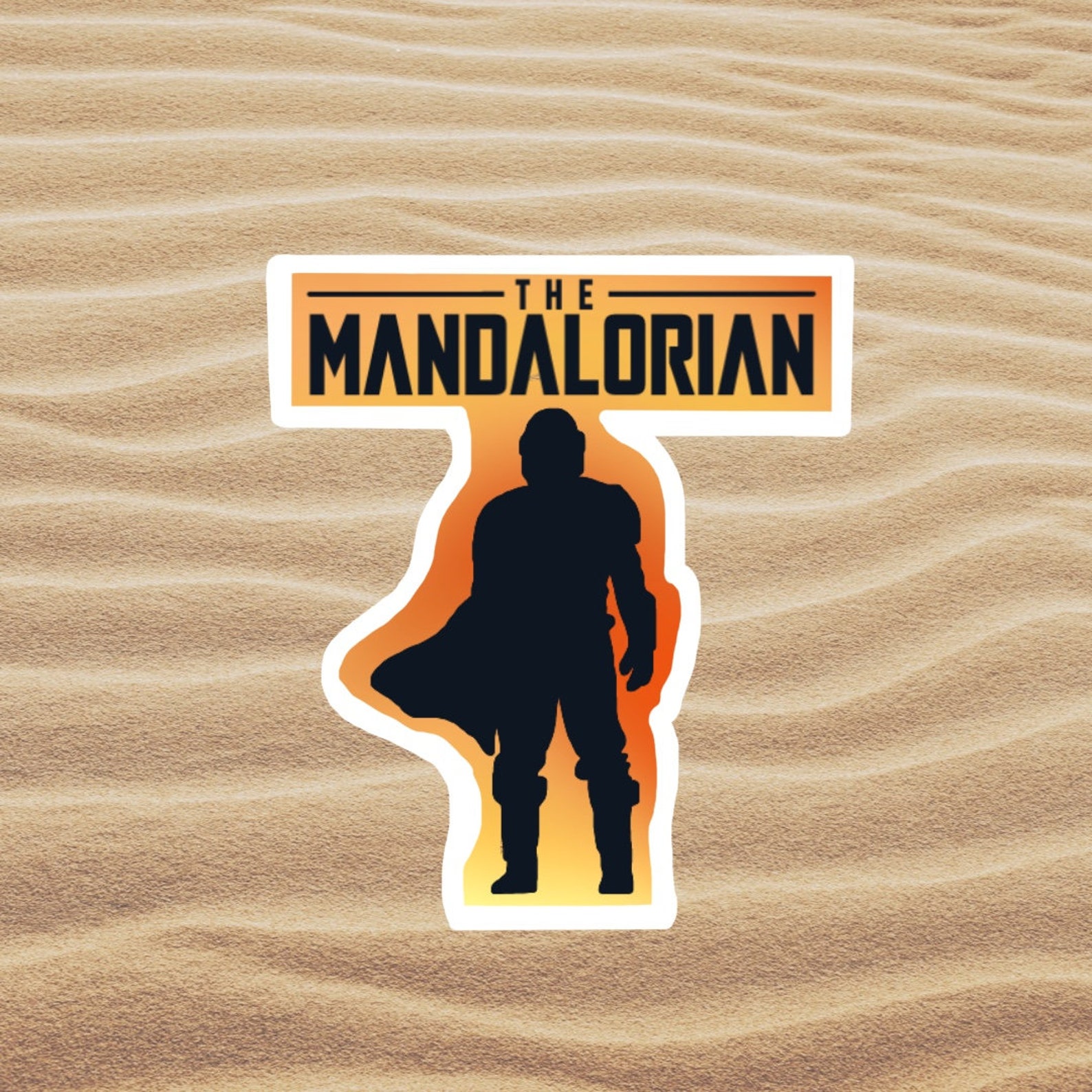 The Mandalorian Vinyl Stickers | Etsy