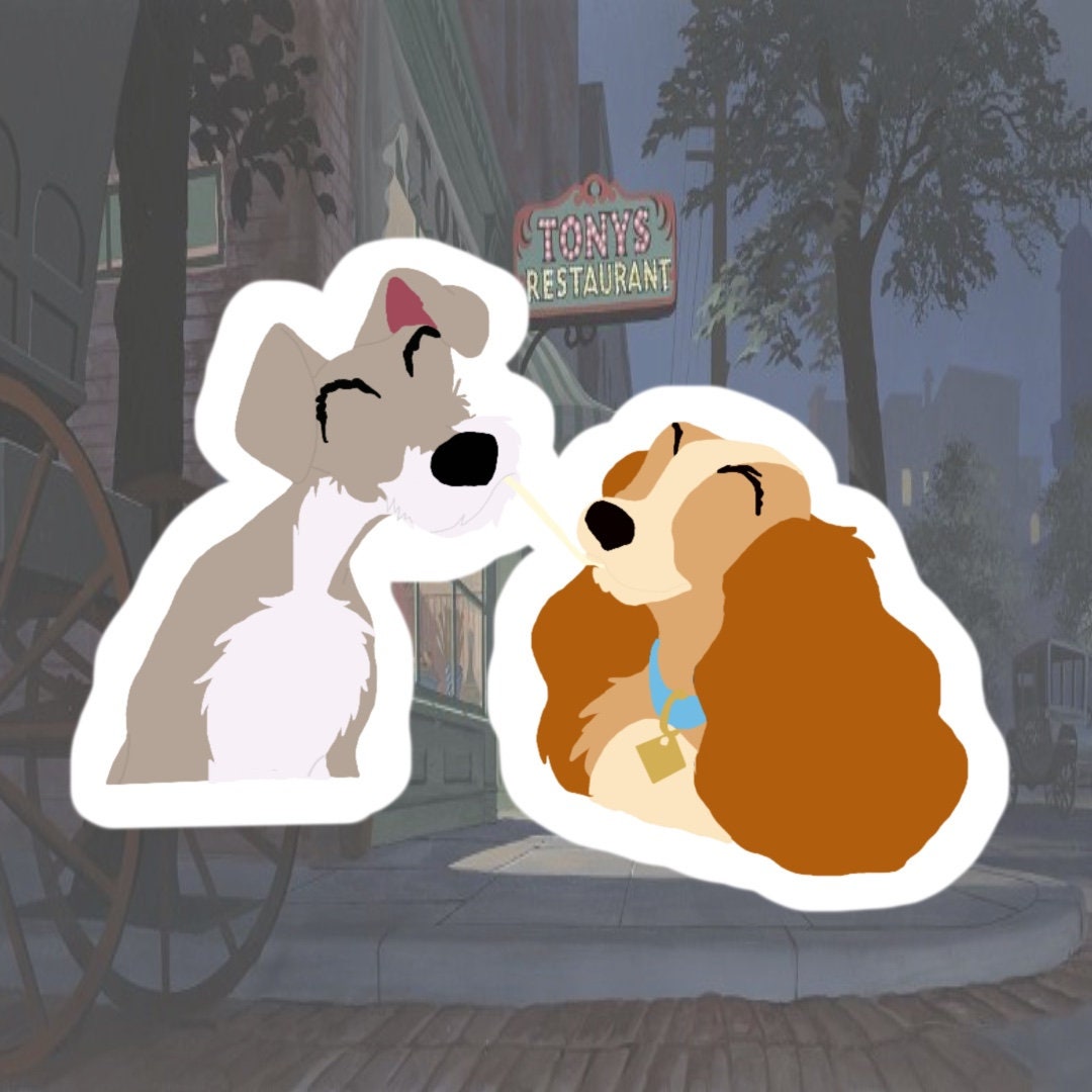 Disney Couples Vinyl Stickers - Etsy