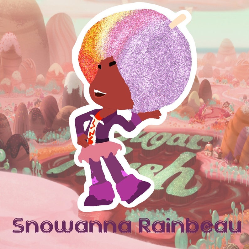 Sugar Rush Wreck It Ralph Vinyl Stickers - Etsy