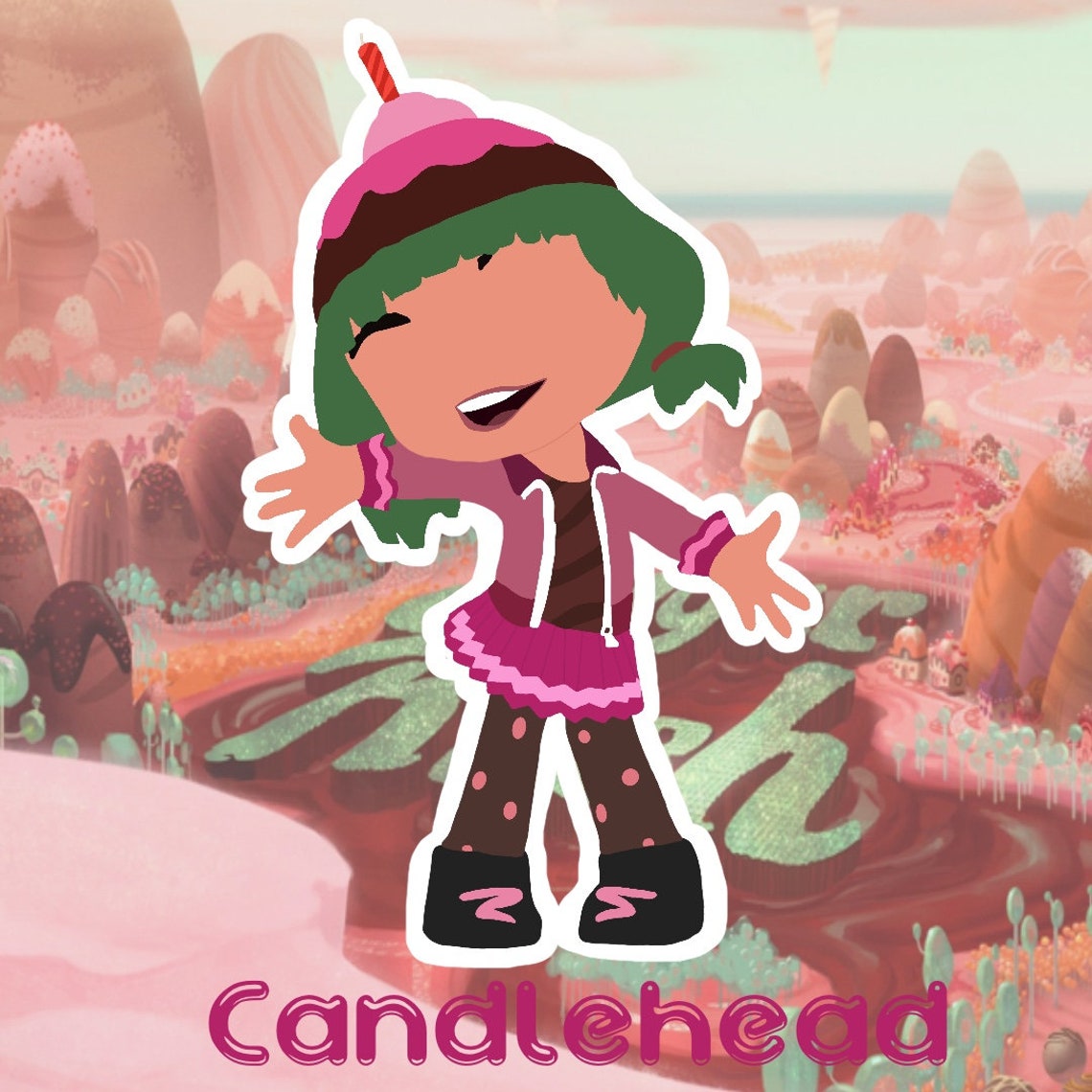 Sugar Rush Wreck It Ralph Vinyl Stickers - Etsy