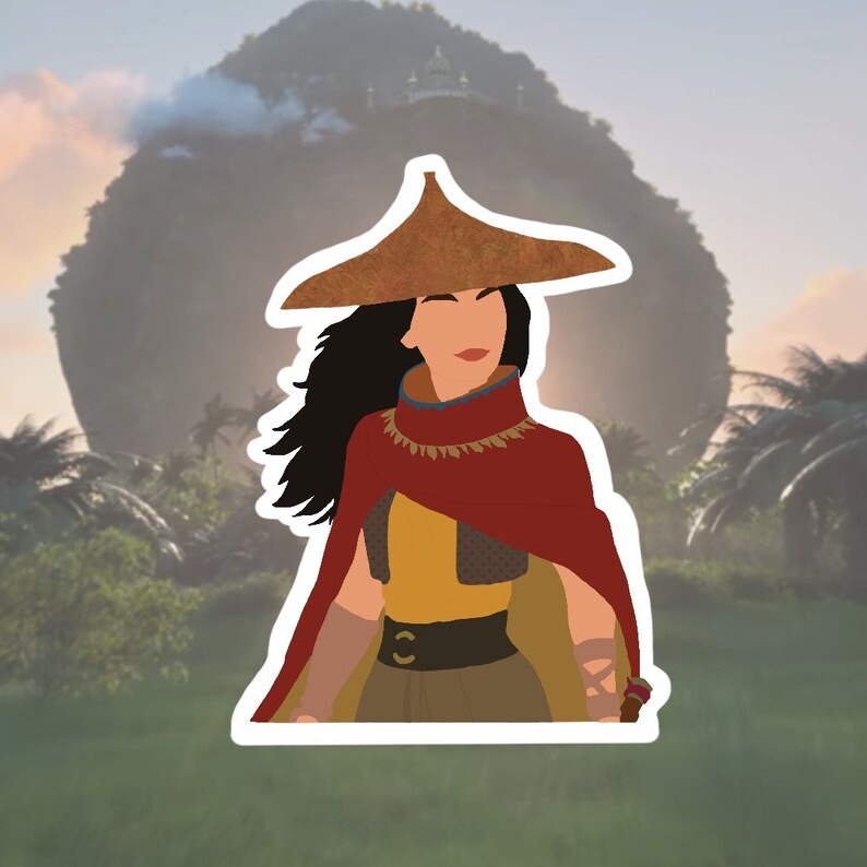 Raya and the Last Dragon Vinyl Stickers - Etsy
