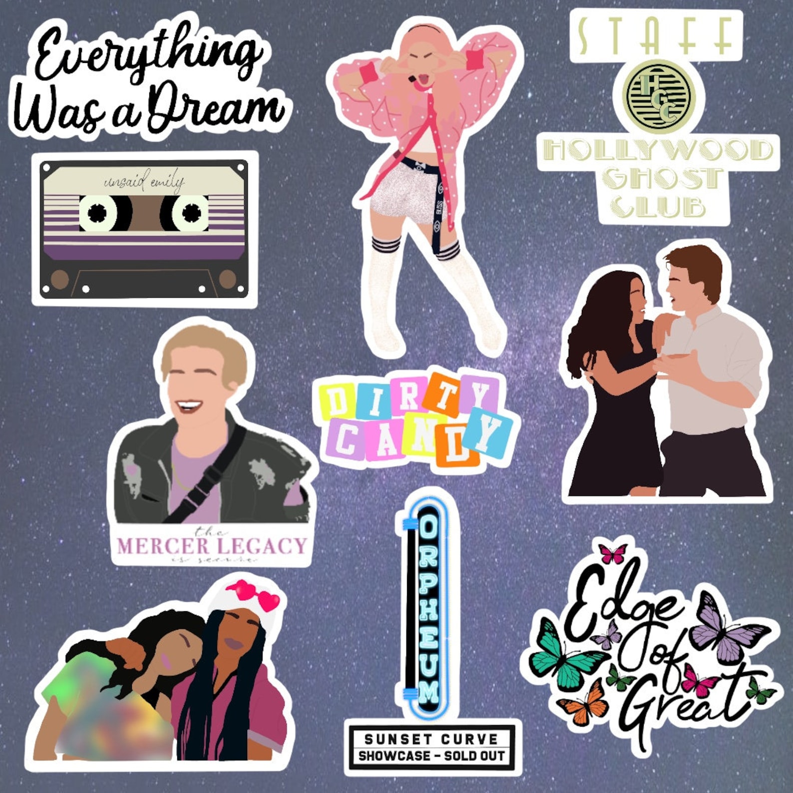Julie and the Phantoms Vinyl Stickers - Etsy
