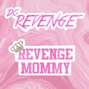 Do Revenge Vinyl Stickers - Etsy