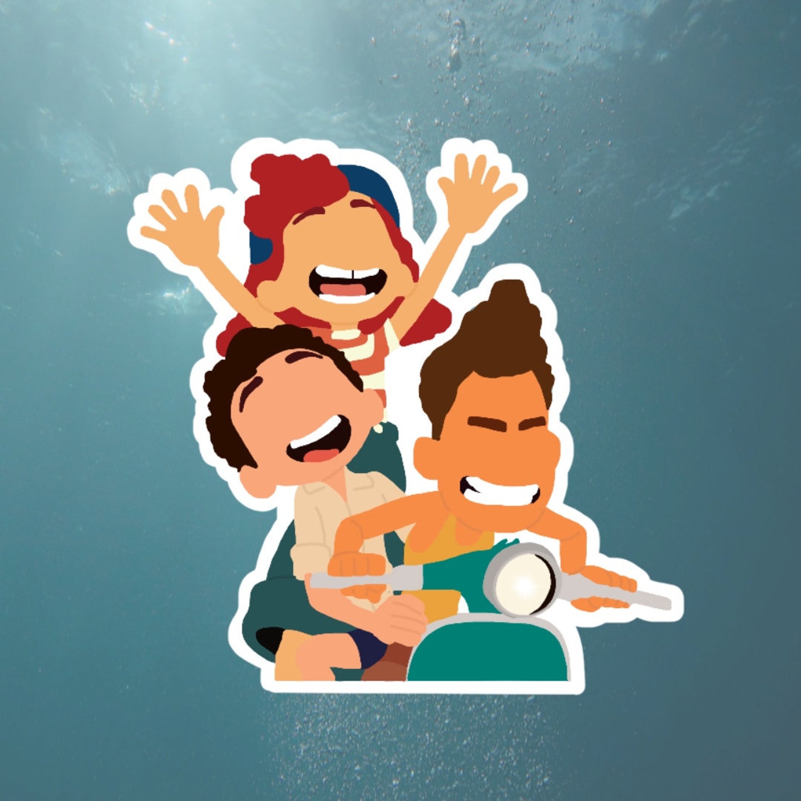 Luca Vinyl Stickers - Etsy