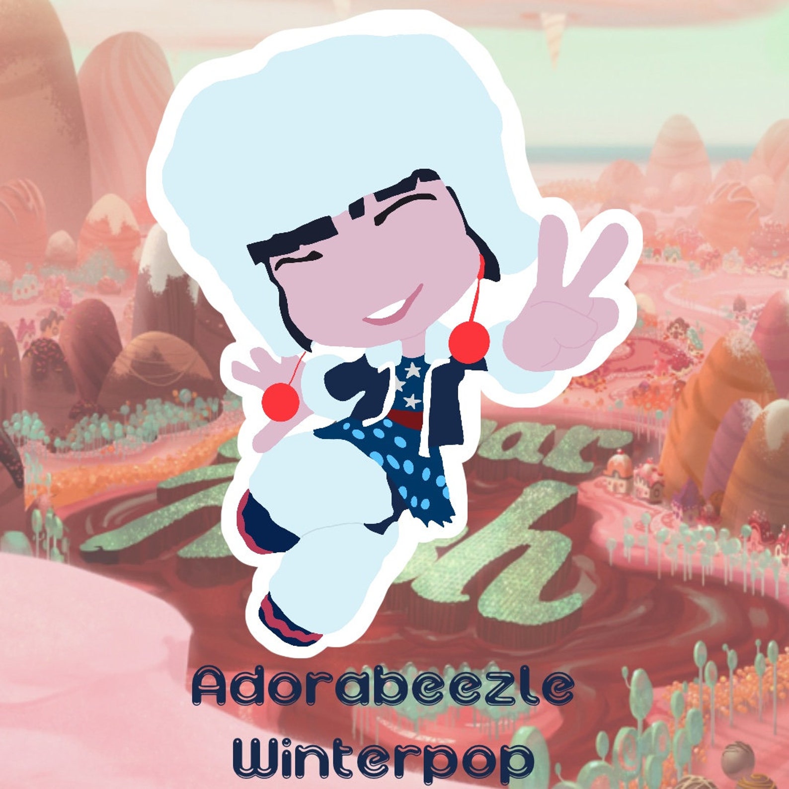 Sugar Rush Wreck It Ralph Vinyl Stickers - Etsy