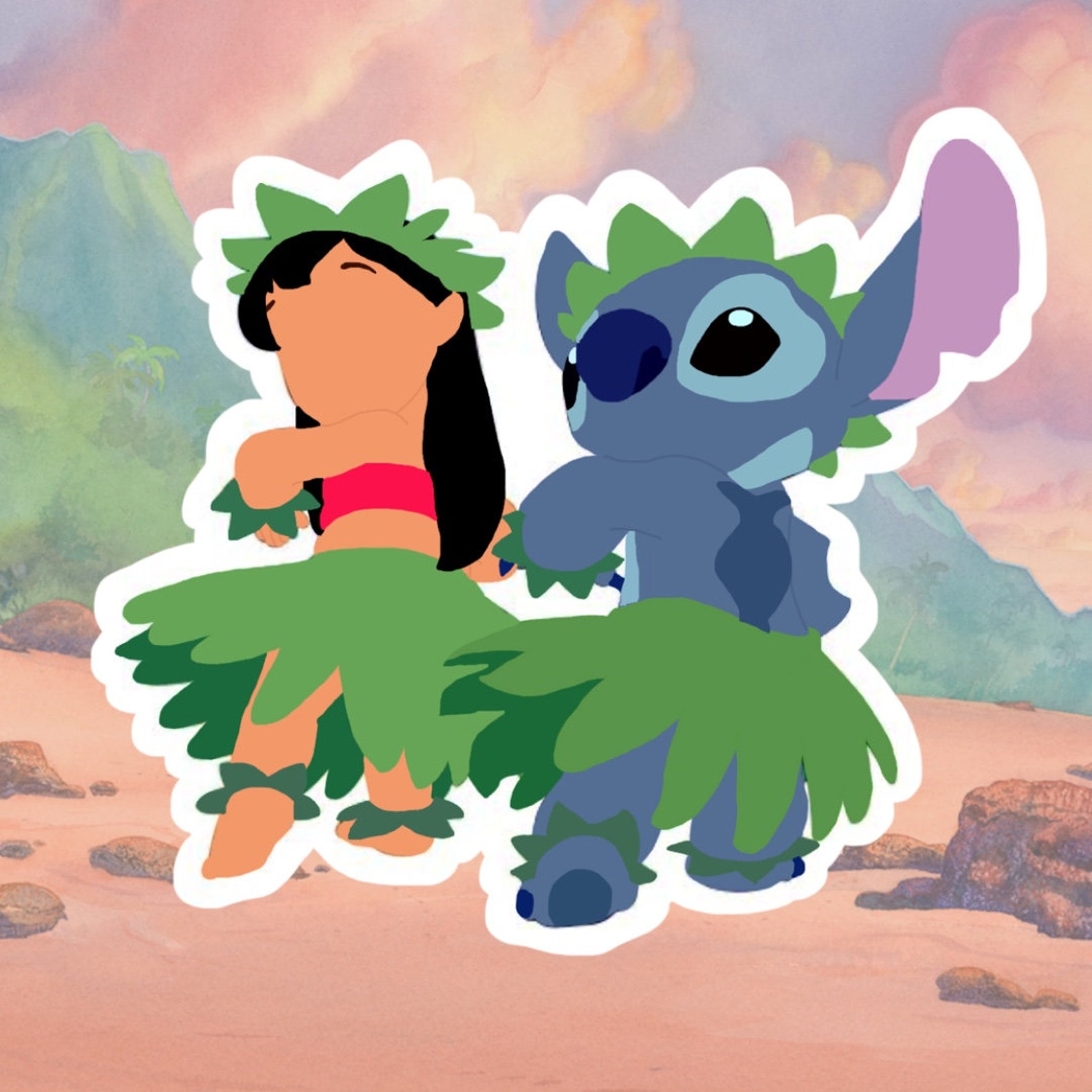 Disney Duos Vinyl Stickers - Etsy