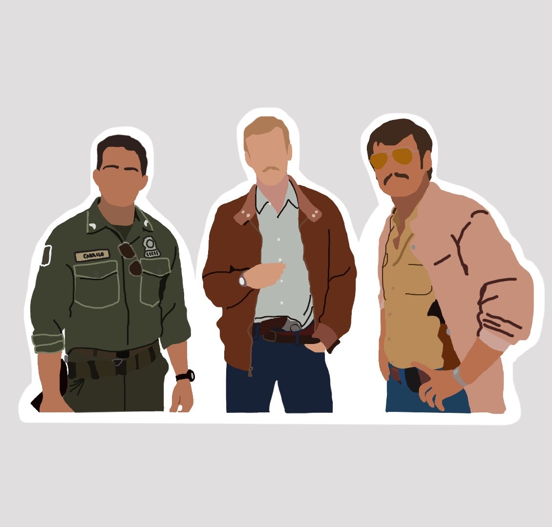 Narcos Sticker Netflix | Etsy