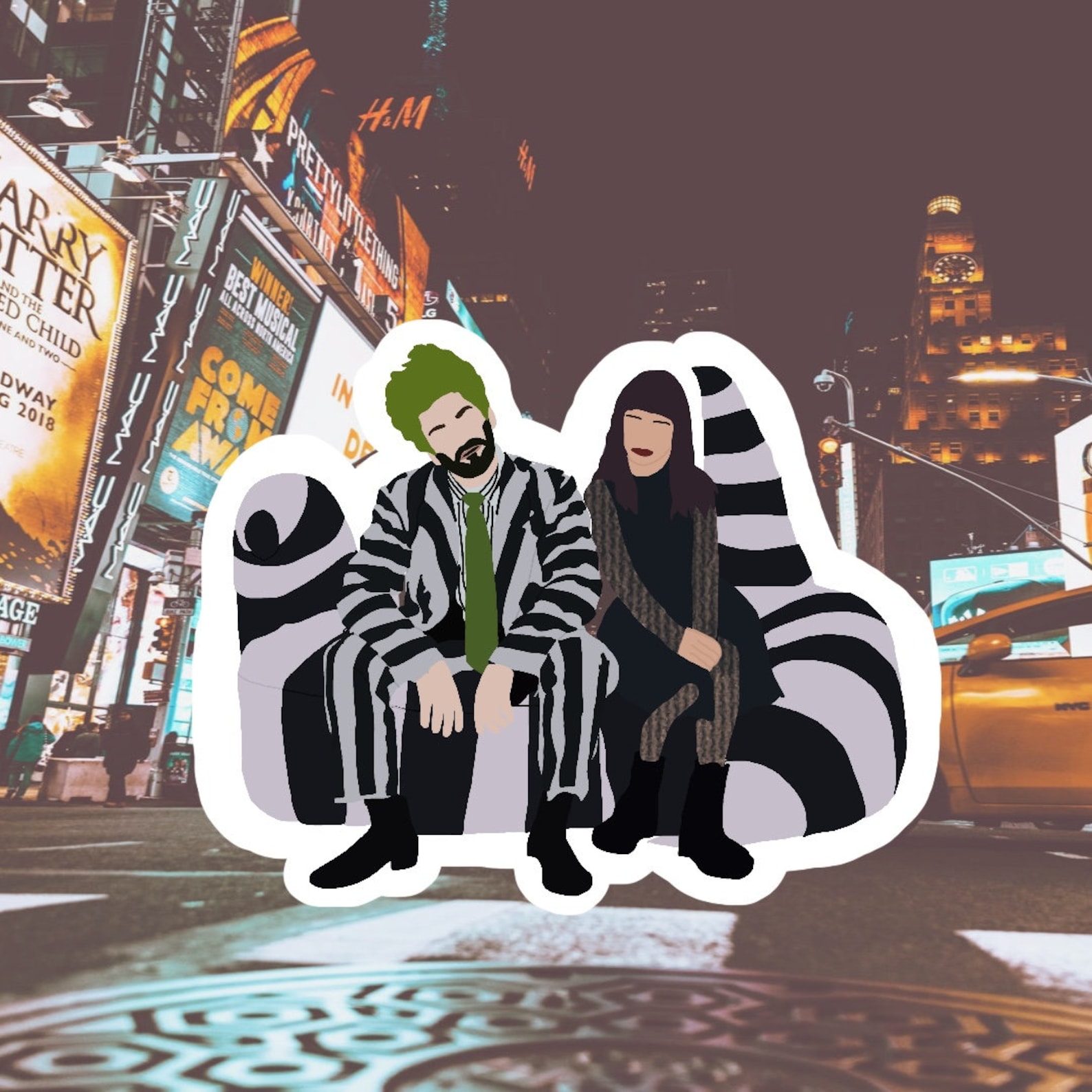 Broadway Vinyl Stickers - Etsy