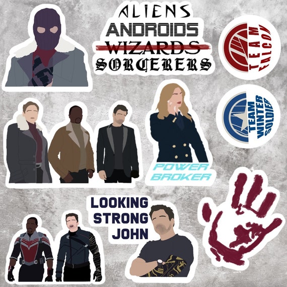 Decals & Skins Madripoor Sam Bucky and Zemo Waterproof Vinyl Sticker ...