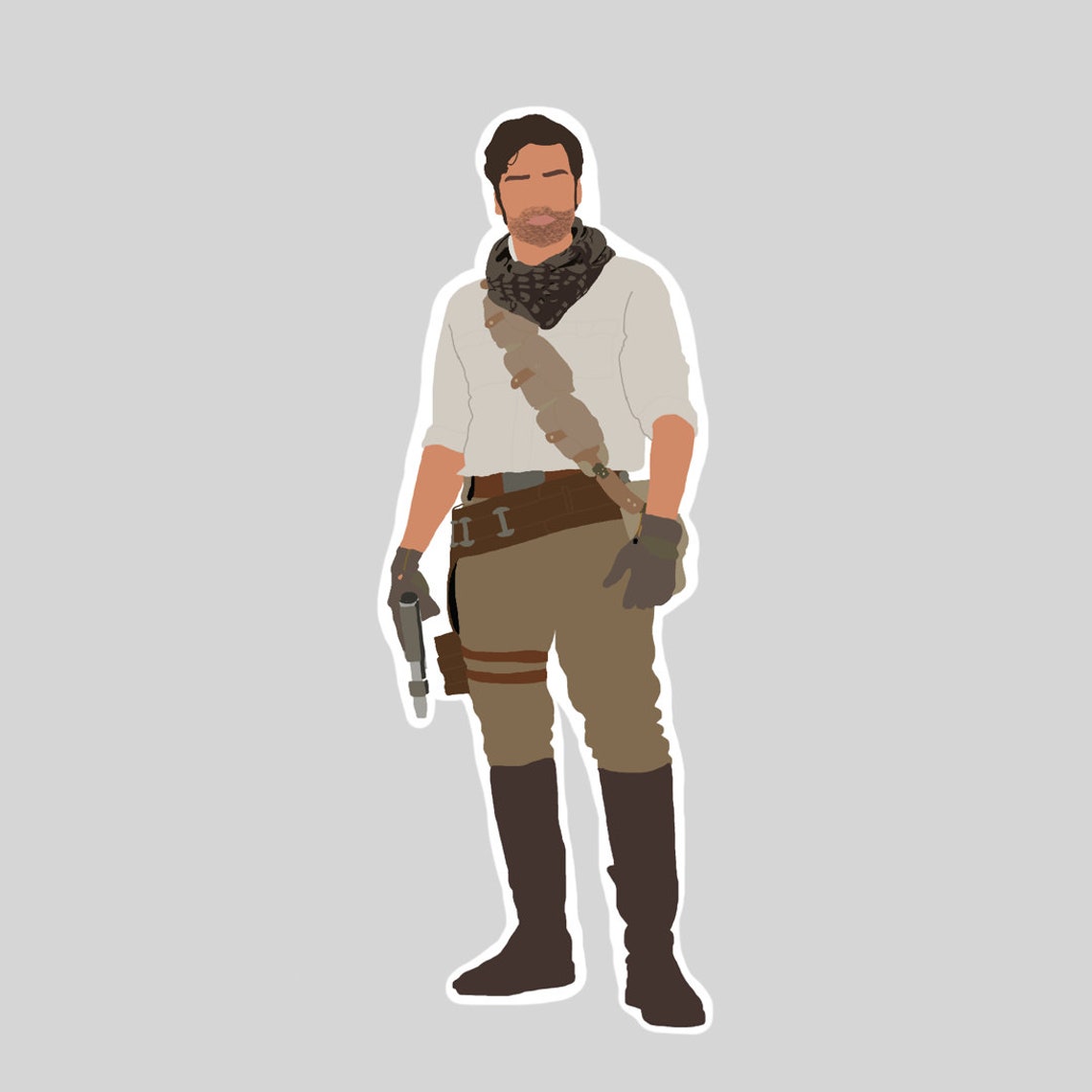 Men of Star Wars Vinyl Stickers Sequel Trilogy | Etsy