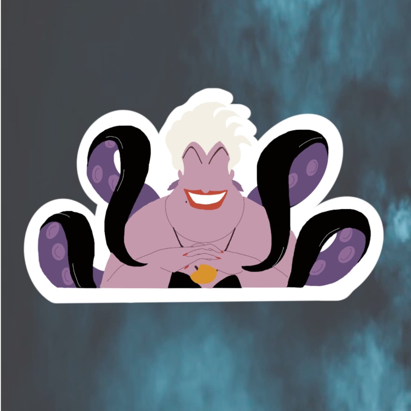 Disney Villains Vinyl Stickers - Etsy