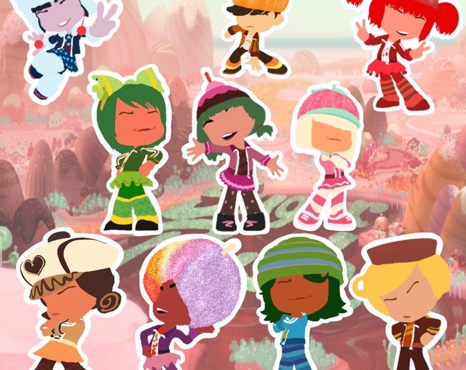 Sugar Rush Racers 11 X 17 Limited Edition Colored Pencil Drawing Print ...