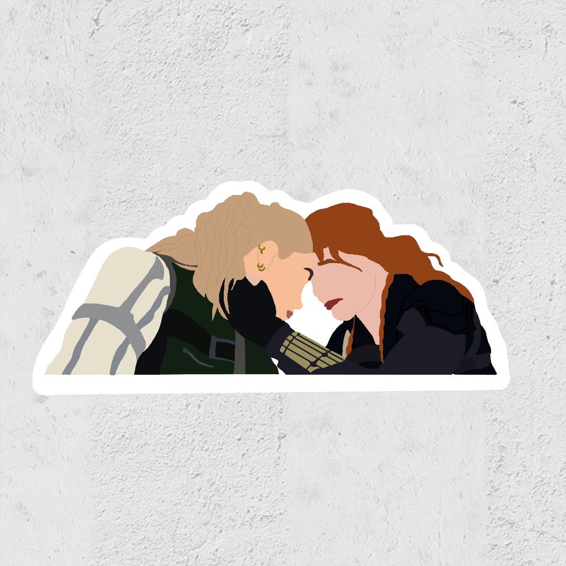 Black Widow Vinyl Stickers - Etsy