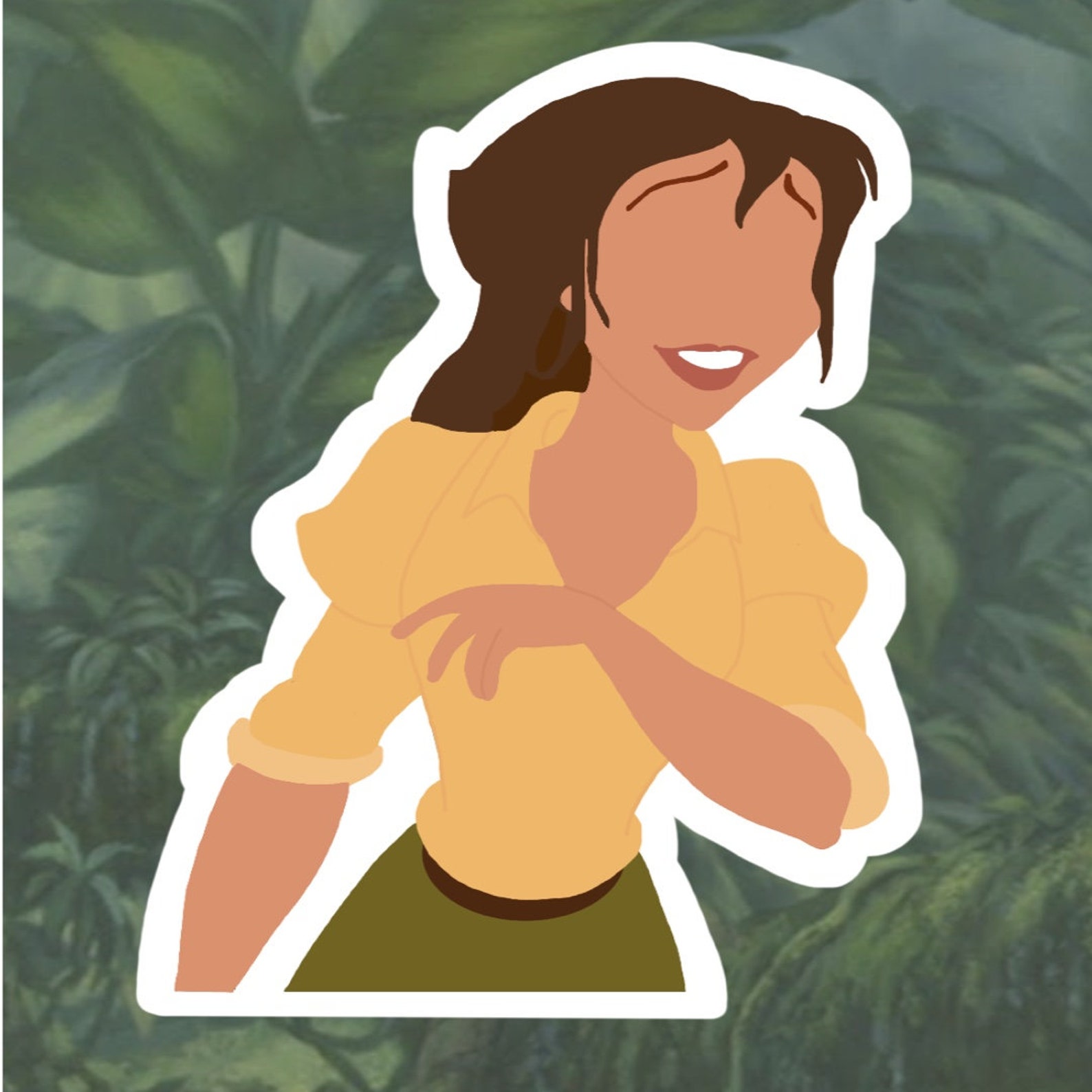 Unofficial Disney Princesses Vinyl Stickers - Etsy