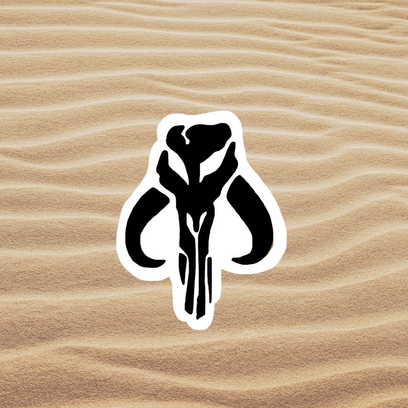 The Mandalorian Vinyl Stickers | Etsy