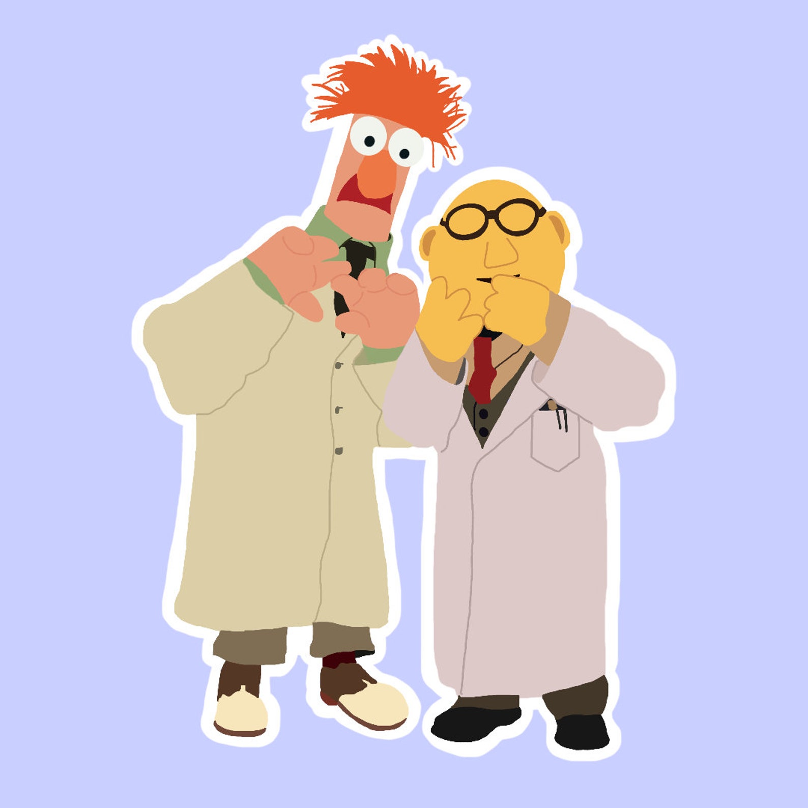 Muppets Vinyl Stickers | Etsy