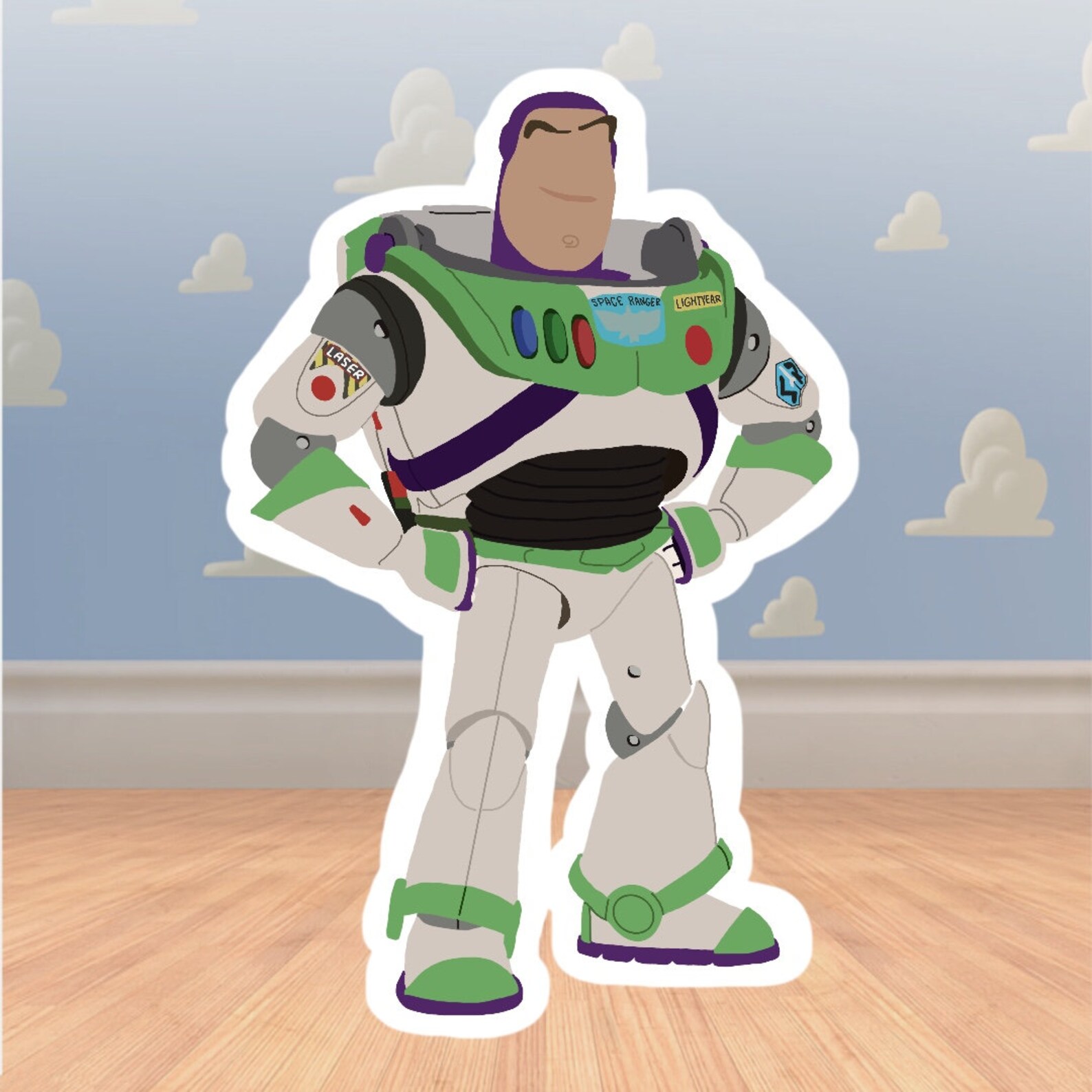 Toy Story Vinyl Stickers - Etsy