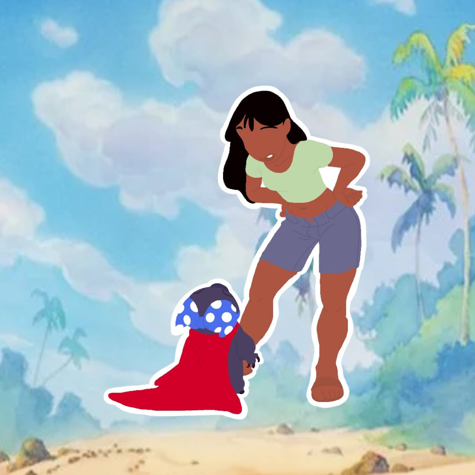 Lilo and Stitch Vinyl Stickers - Etsy