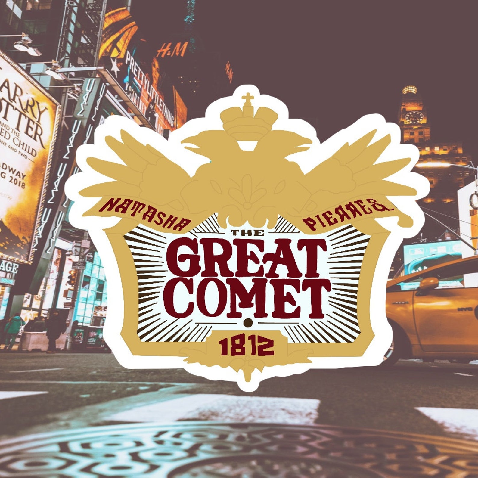 Broadway Vinyl Stickers - Etsy