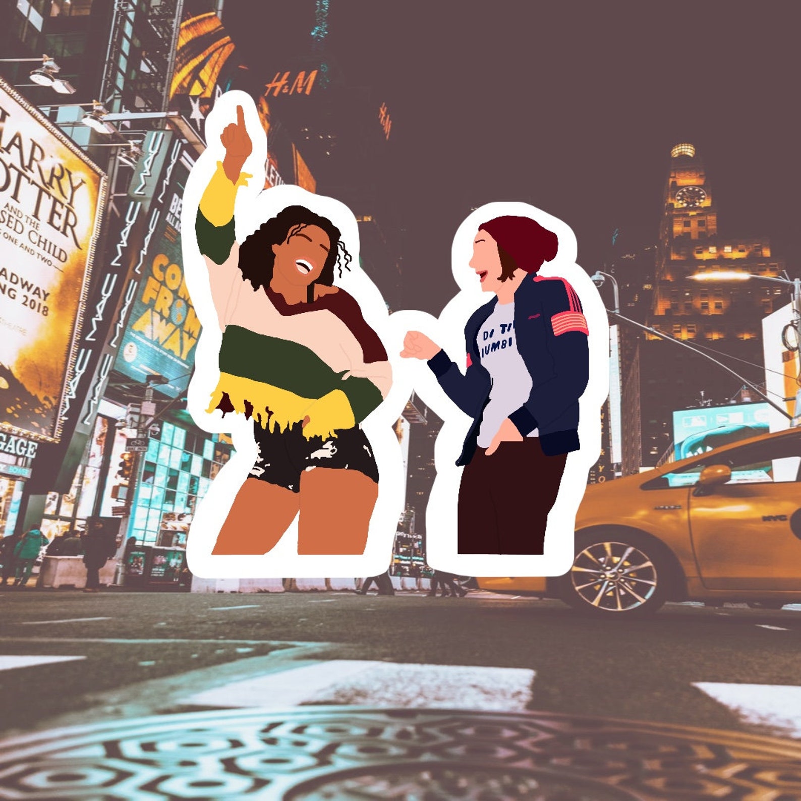 Broadway Vinyl Stickers - Etsy