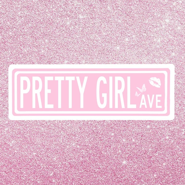 Pretty Girl Ave Sign - Etsy