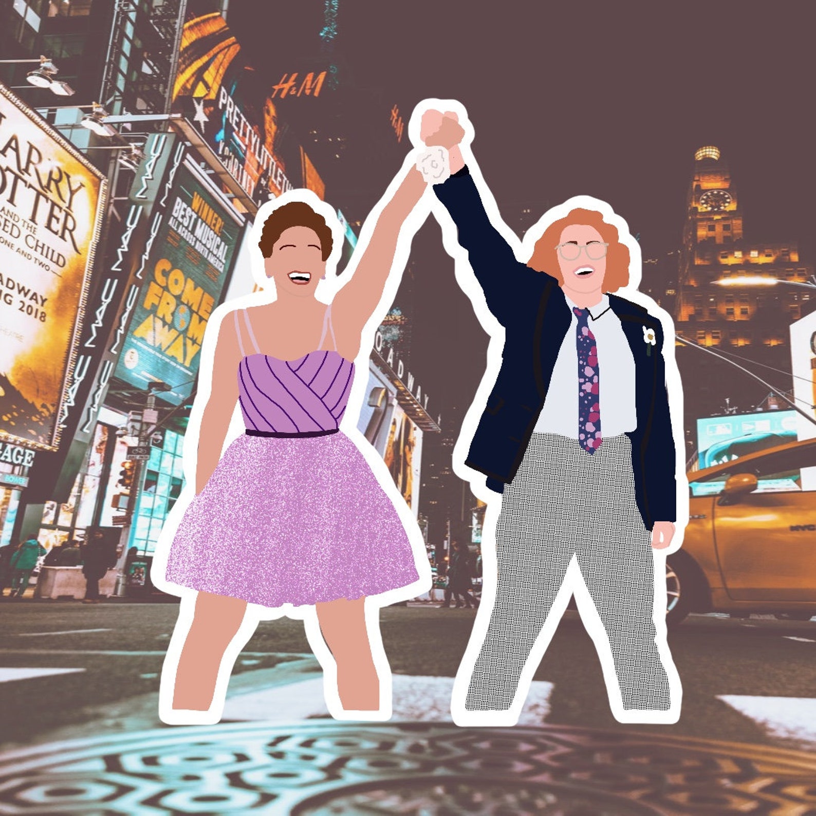 Broadway Vinyl Stickers - Etsy