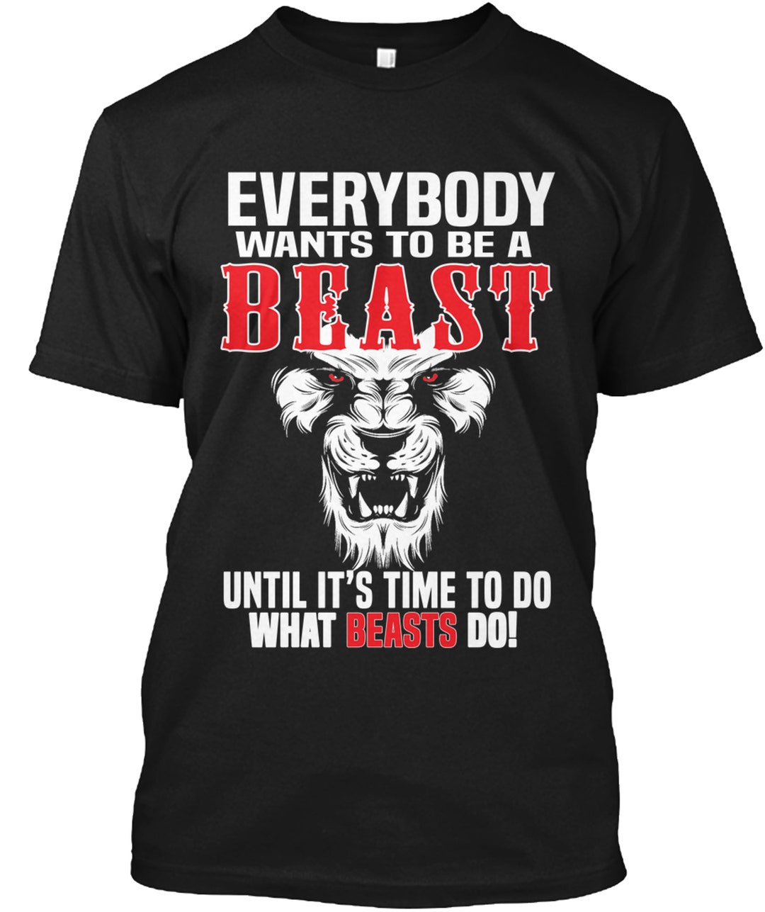 The Beast T Shirt - Etsy