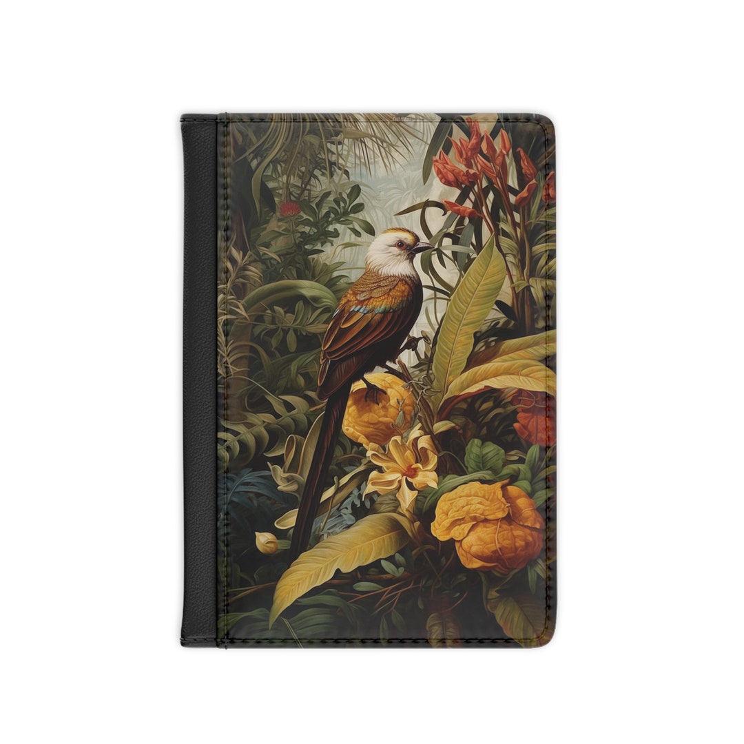 Vegan Passport Tropical Bird Passport Cover RFID Blocking - Etsy