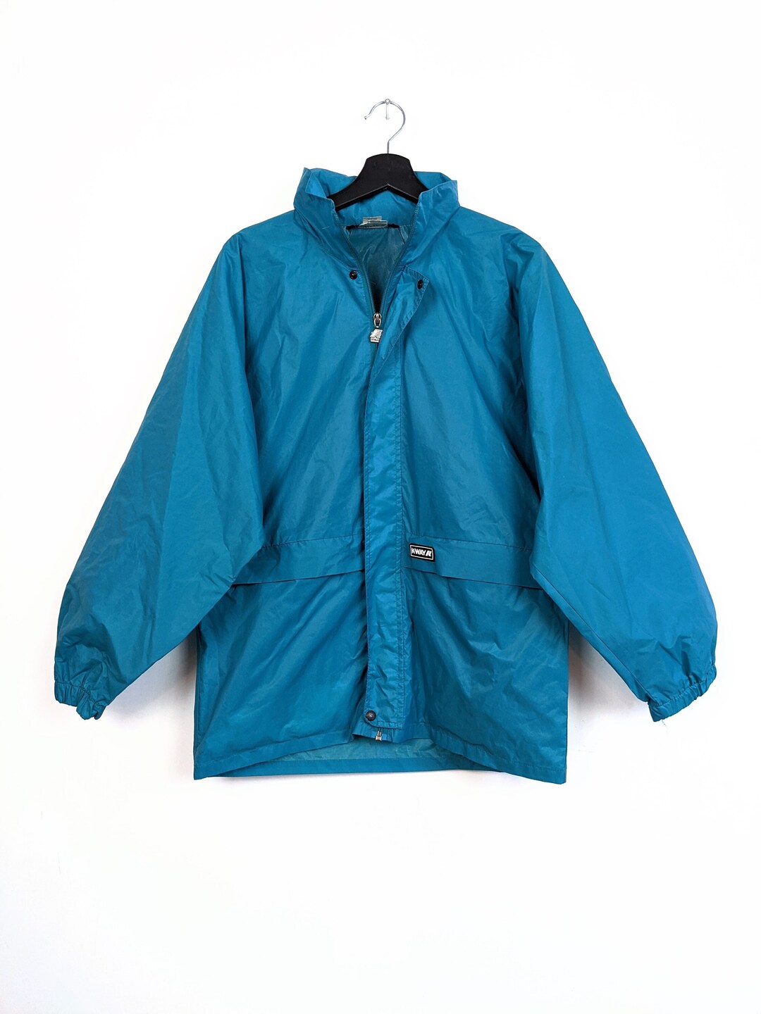 Vintage K-way Rain Jacket M Unisex 90s Vintage Retro Track Jacket ...