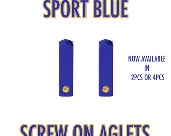 Colorful Metal Aglets Screw on Aglet Premium Lace Tips for Shoelaces ...