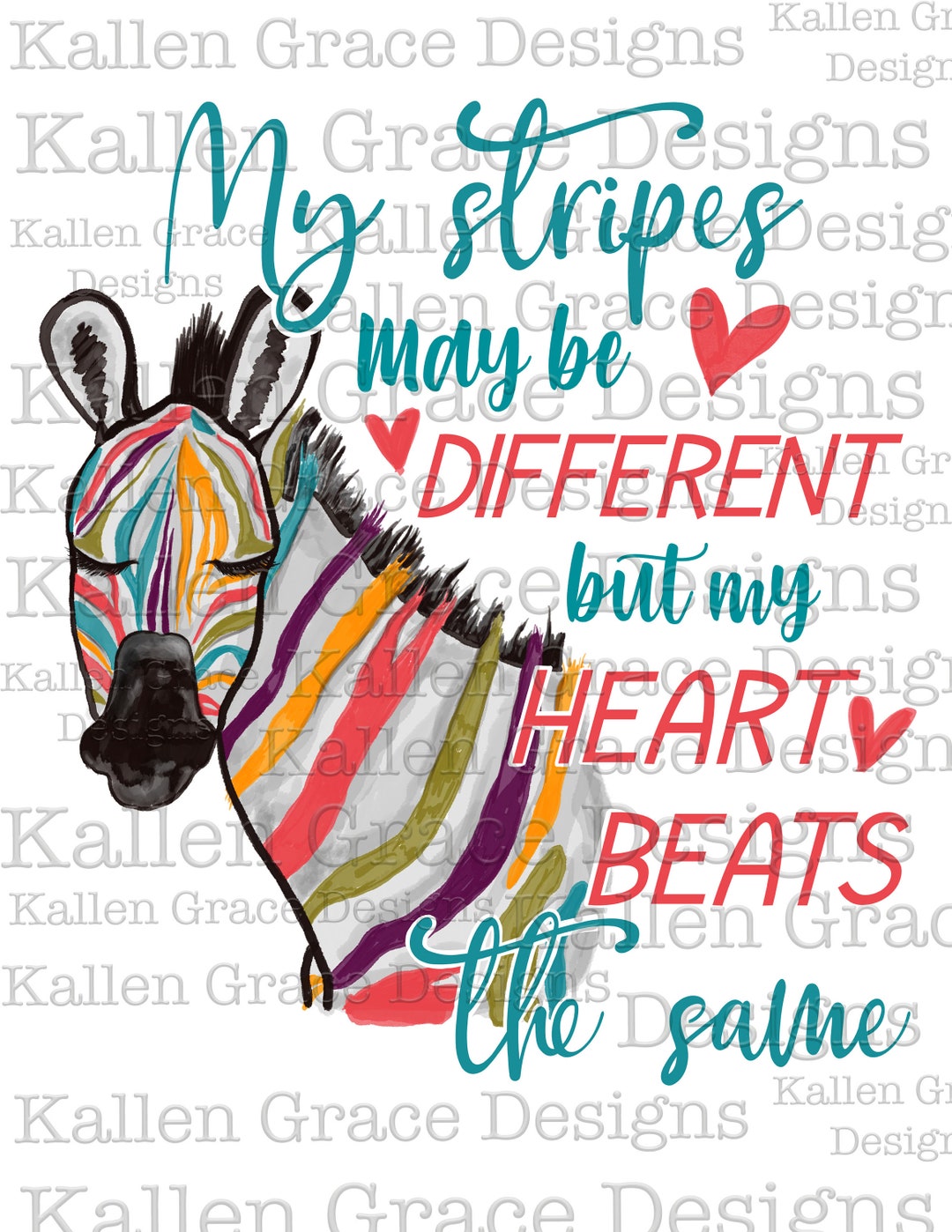 My Stripes May Be Different Digital Download/sublimation Design PNG - Etsy