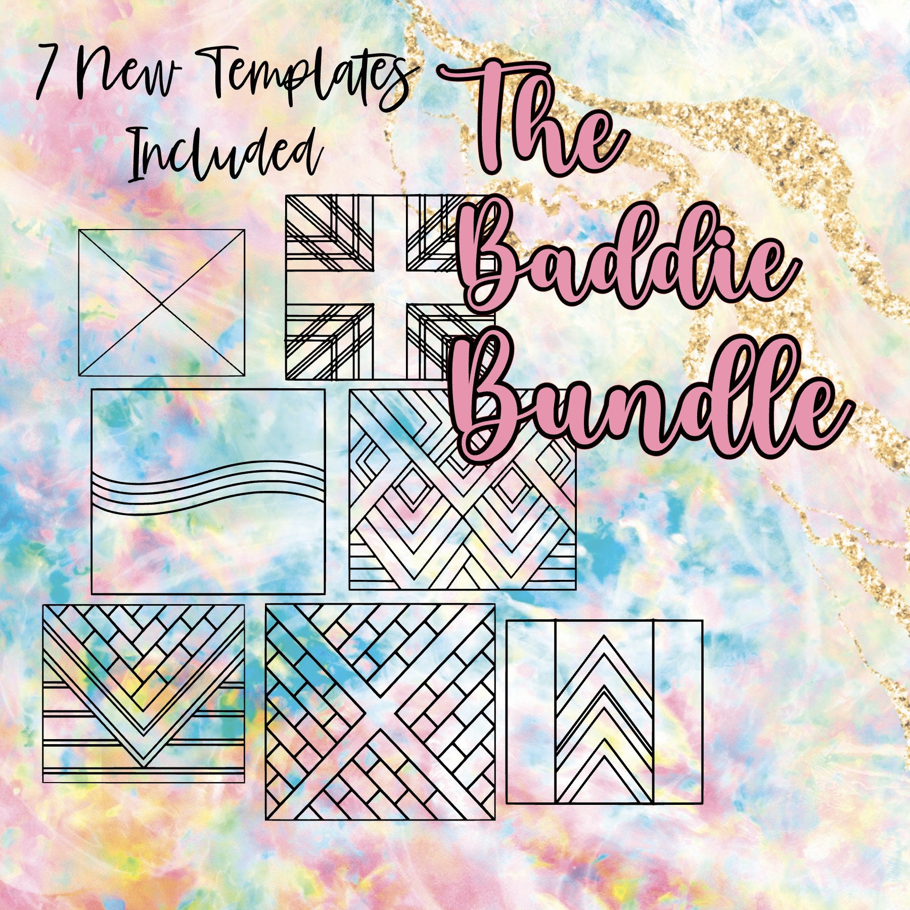 Baddie Bundle / Tumbler Template Bundle / ! 91 Dollar VALUE ! - Etsy