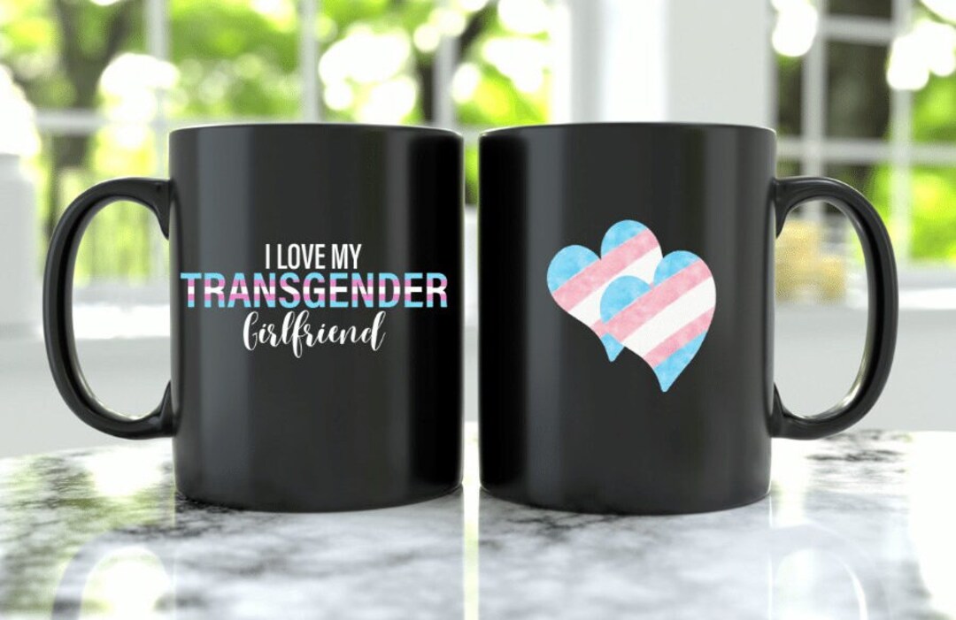 I Love My Transgender Girlfriend Gift LGBTQ Gift MTF FTM Subtle Trans ...