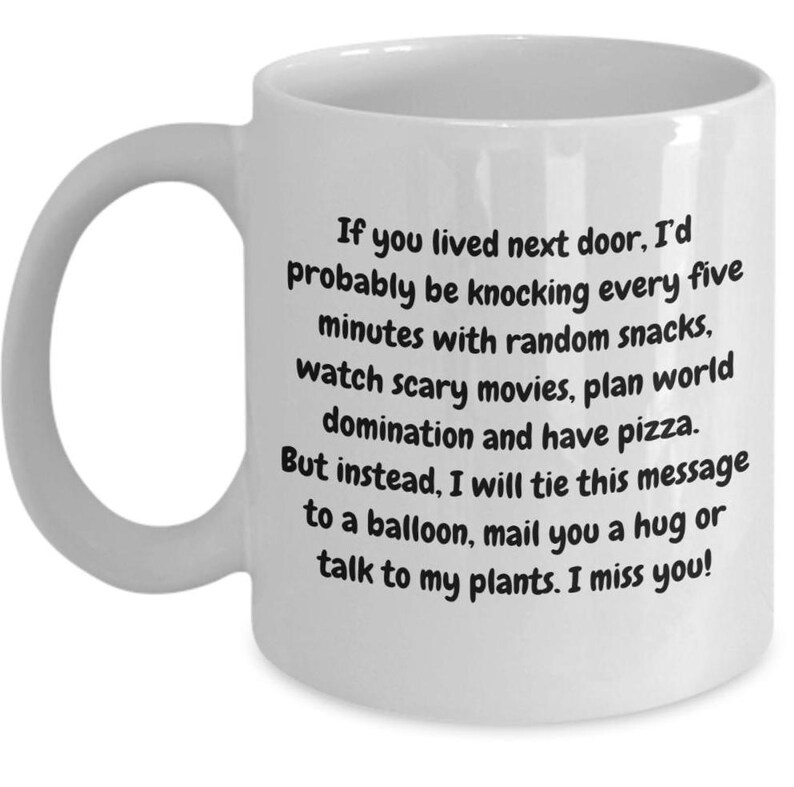 Long Distance Bestie Sister Mom Gift Long Distance Friendship Gift ...