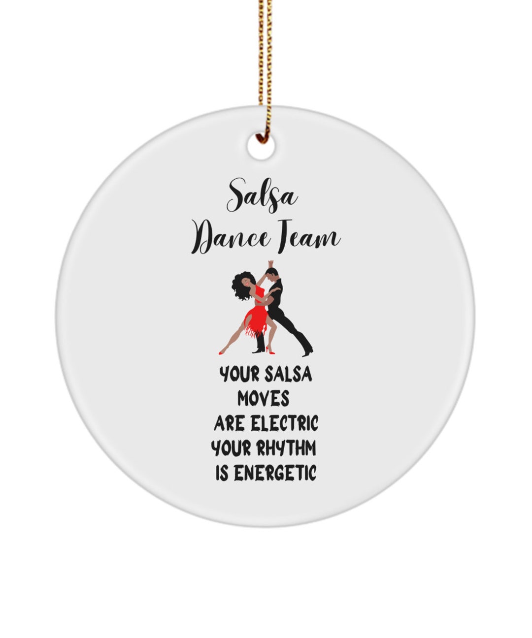 Salsa Dance Team Gift Salsa Dance Team Ornament Salsa Dance - Etsy