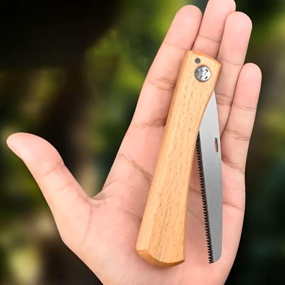 Mini Hand Saw, Carbon Steel Folding, Camping Backpacking Hiking ...